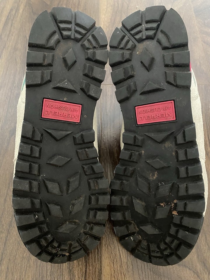 Merrell Eagle Silver Lining Waterproof Hiking Boots Excellent Condition ...