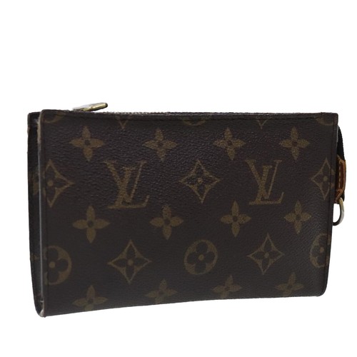 LOUIS VUITTON Monogram Bucket PM Accessory Pouch LV Auth 94667 | eBay