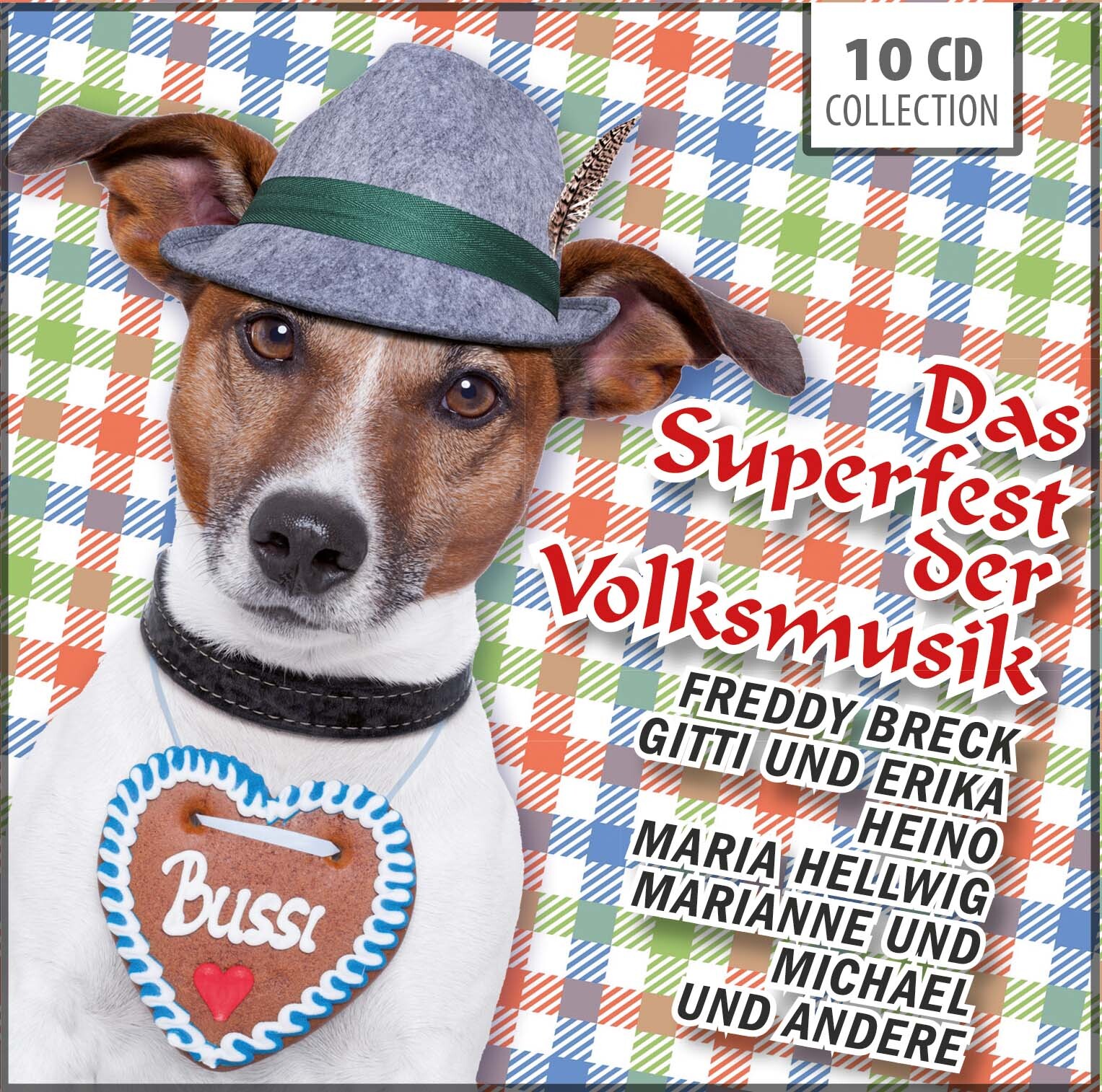 DAS SUPERFEST DER VOLKSMUSIK Freddy BRECK Gitti und Erika HEINO 10CD BOXSET NEW | eBay