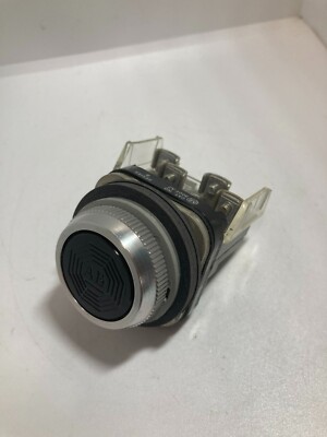 ALLEN BRADLEY 800T-A2A PUSHBUTTON BLACK FLUSH 1NO/1NC SERIES B NNB | eBay