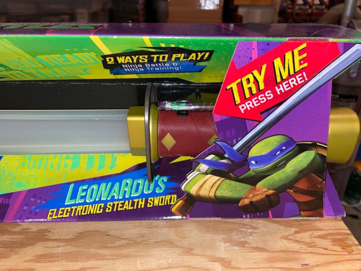 Teenage Mutant Ninja Stealth Sword Action Figure Insider