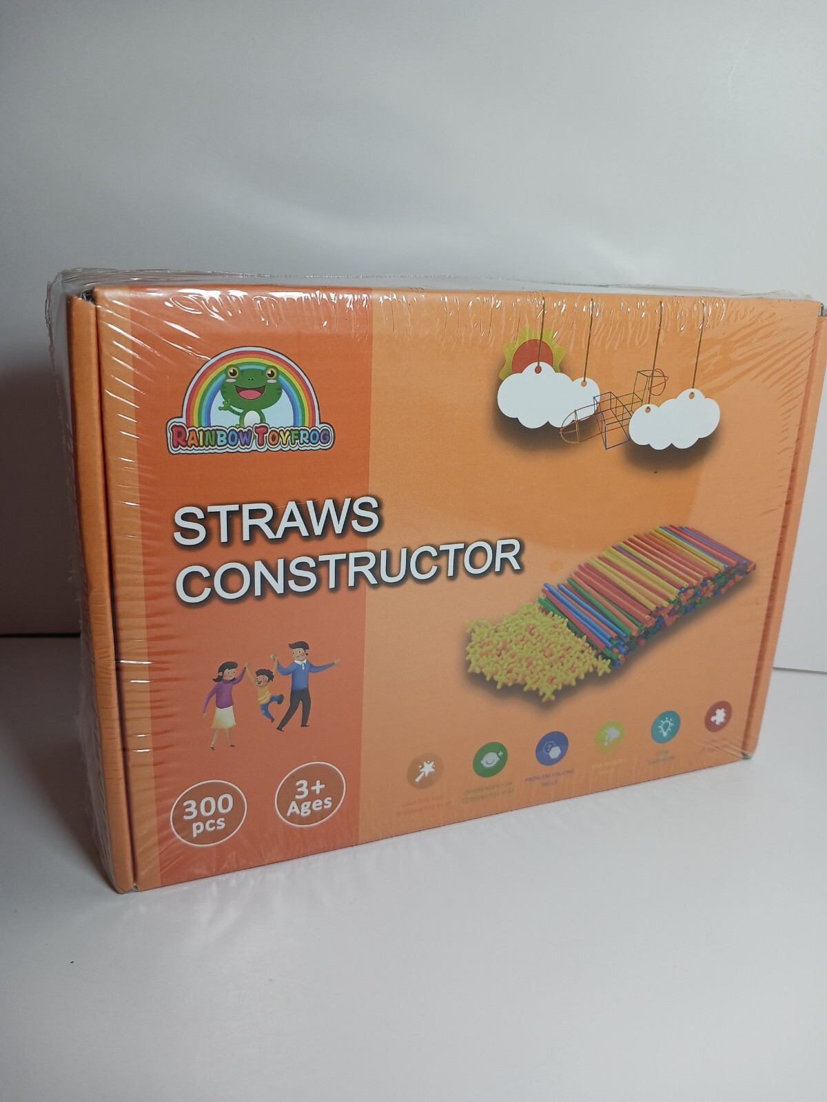 Straw Constructor 300pcs Rainbow Toyfrog STEM Building Toys | eBay