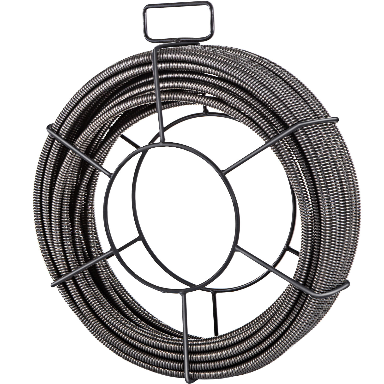 VEVOR Drain Cable Sewer Cable 75Ft 1/2In Drain Cleaning Cable Auger ...