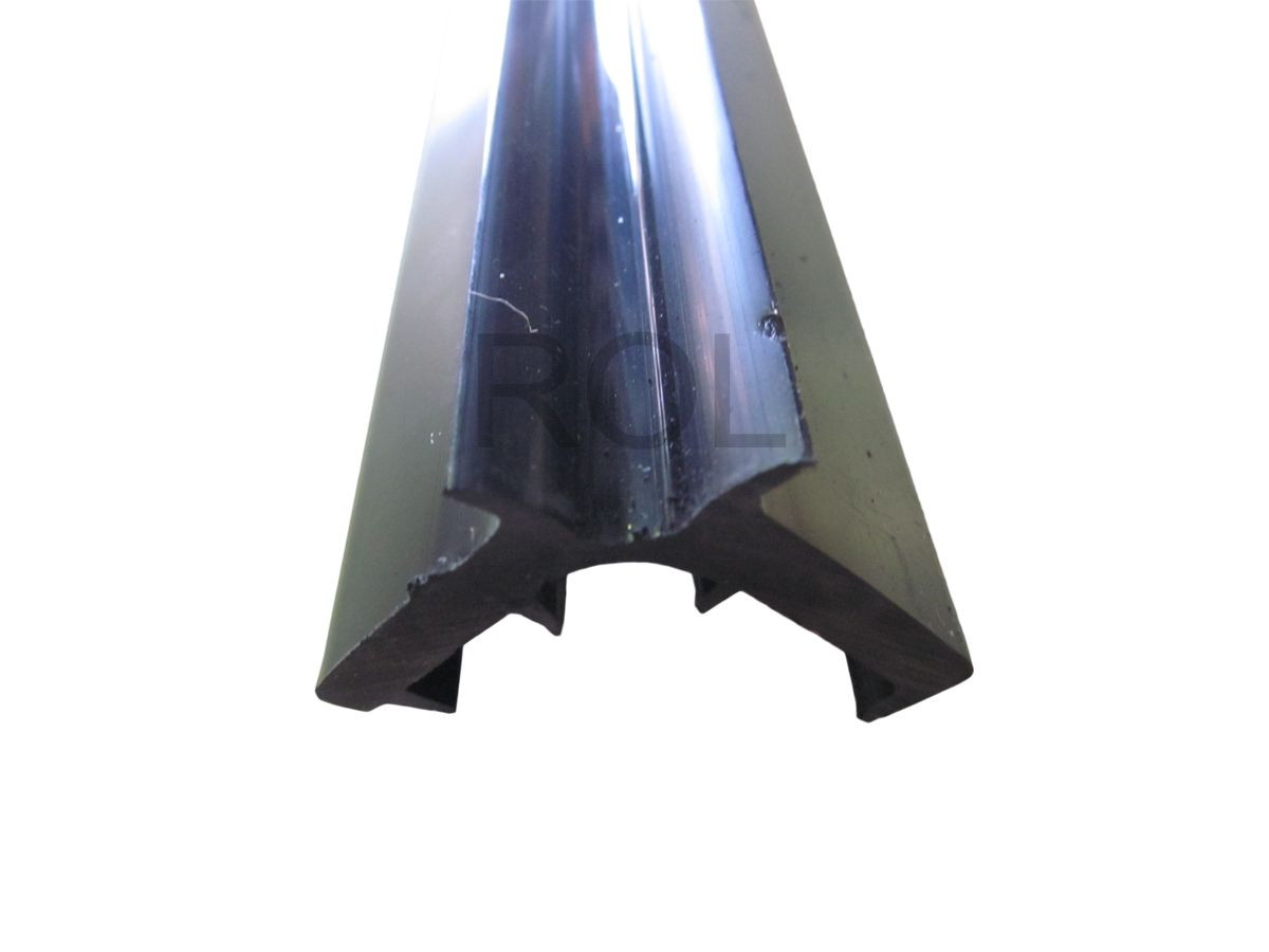 Centaflex, 3mtr Long Black Plastic Continuous Hinge PVC. Water and Dust ...