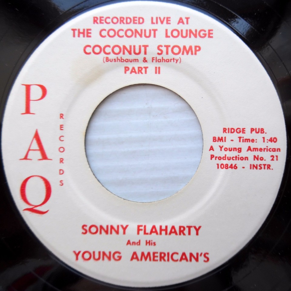 SONNY FLAHARTY & his YOUNG AMERICAN's killer garage psych 45 COCONUT ...