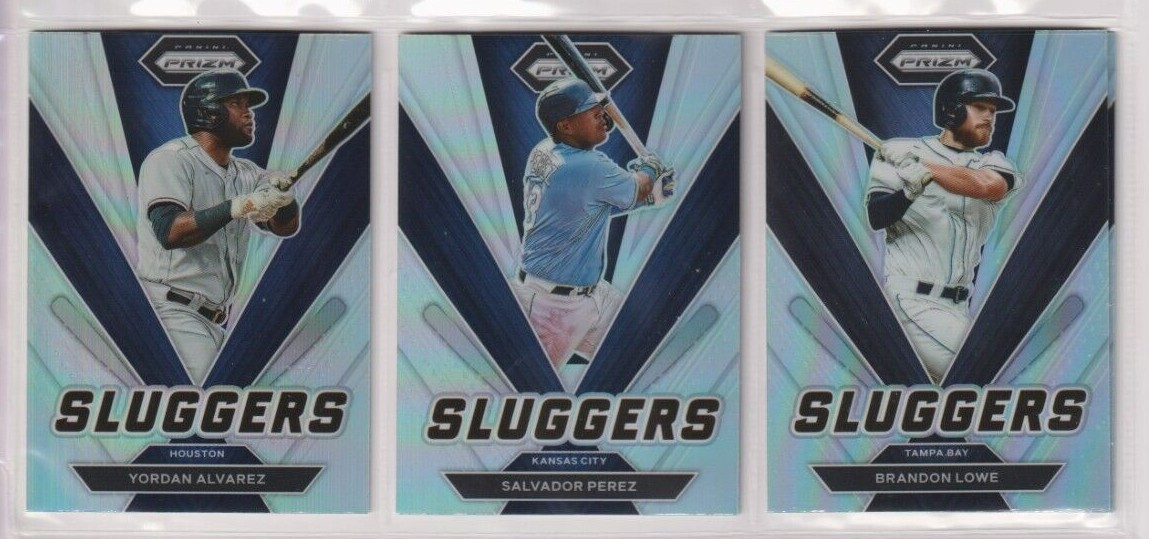 2022 Panini Prizm Baseball SILVER PRIZM SLUGGERS Insert You Choose | eBay