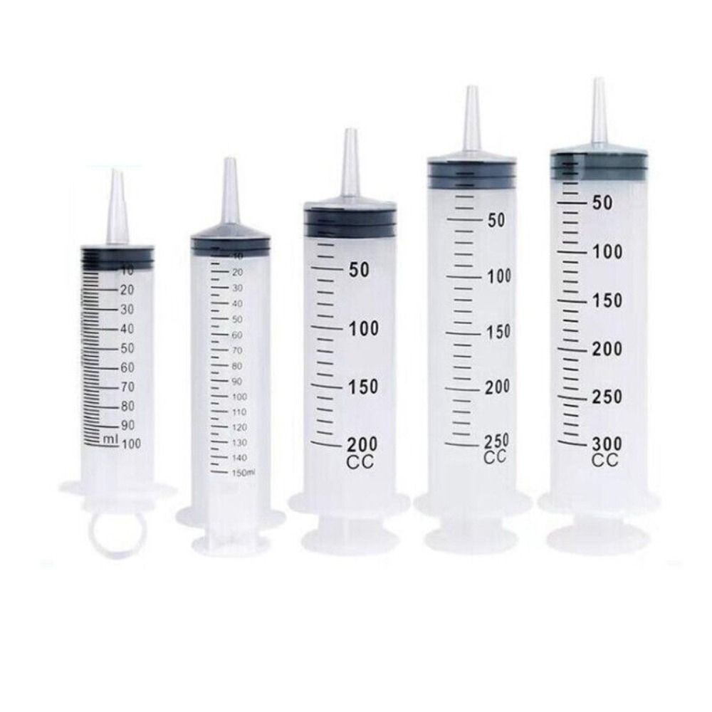 100ml-500ml Large Capacity Syringe Syringes Reusable Pump Measuring ...