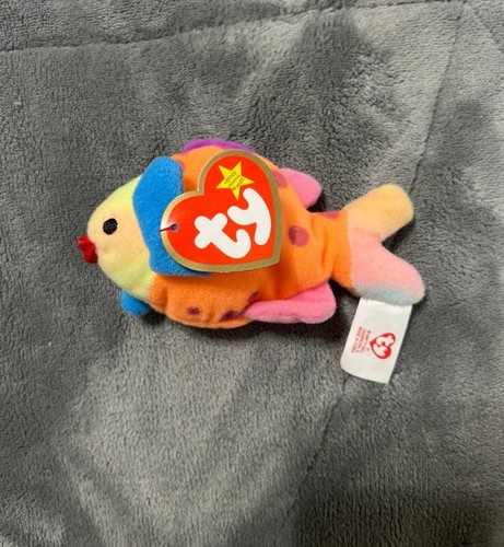 TY Teenie Beanie Baby Lips the Fish Collectible | eBay
