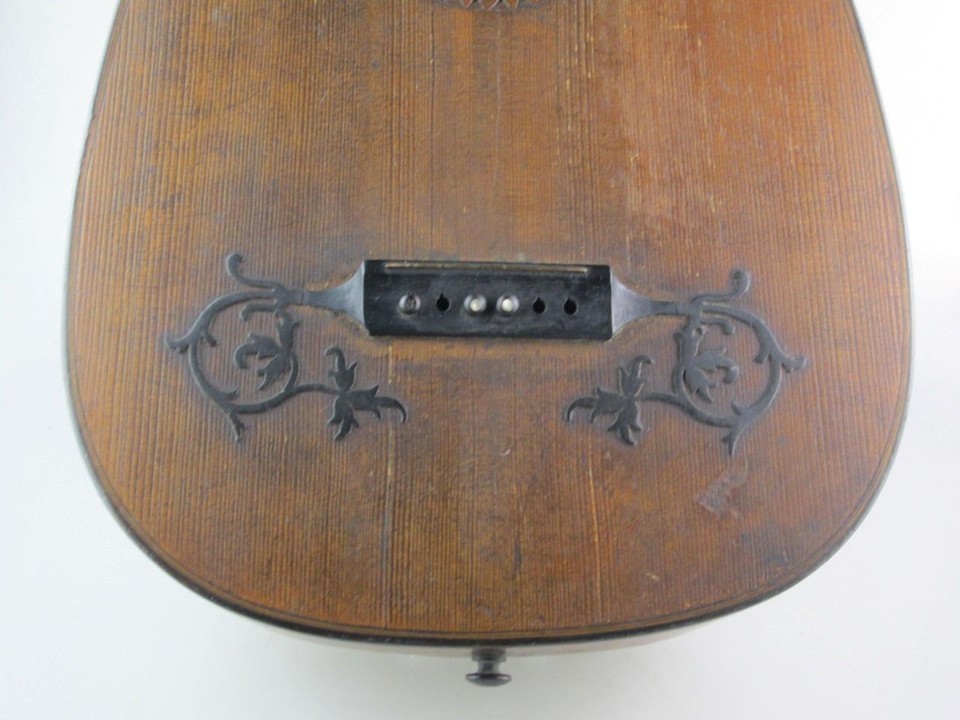 Large Antique 19th Century German Lute Guitar Circa 1890 Wandervogel | eBay