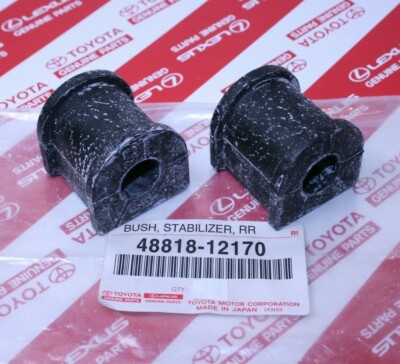 (2) 48818-12170 Rear Sway Bar Bushings - 2007-2011 Camry Avalon ...