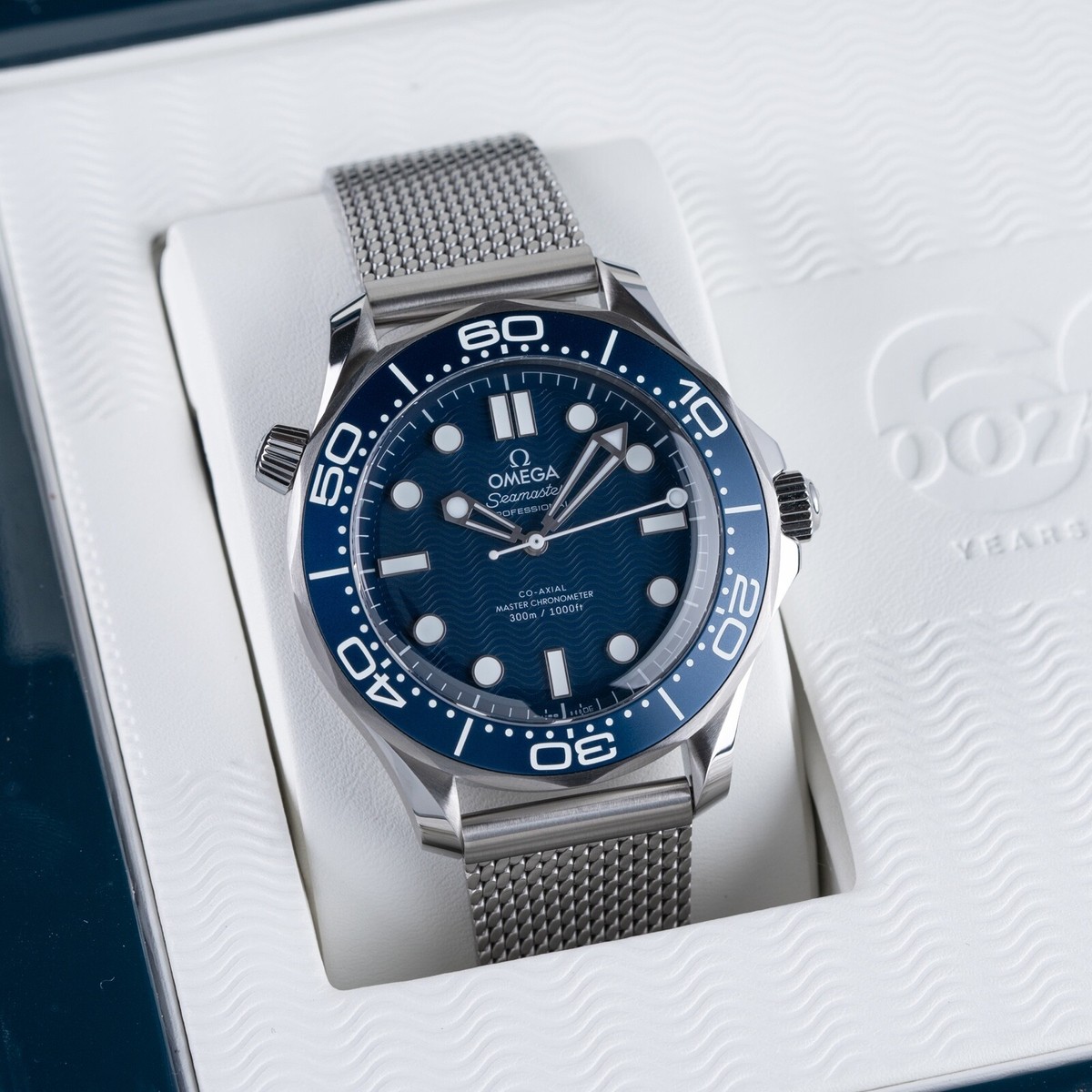 Omega Seamaster James Bond 007 60th Anniversary NEW 2025 Omega Seamaster James Bond 007 60th Anniversary NEW 2025