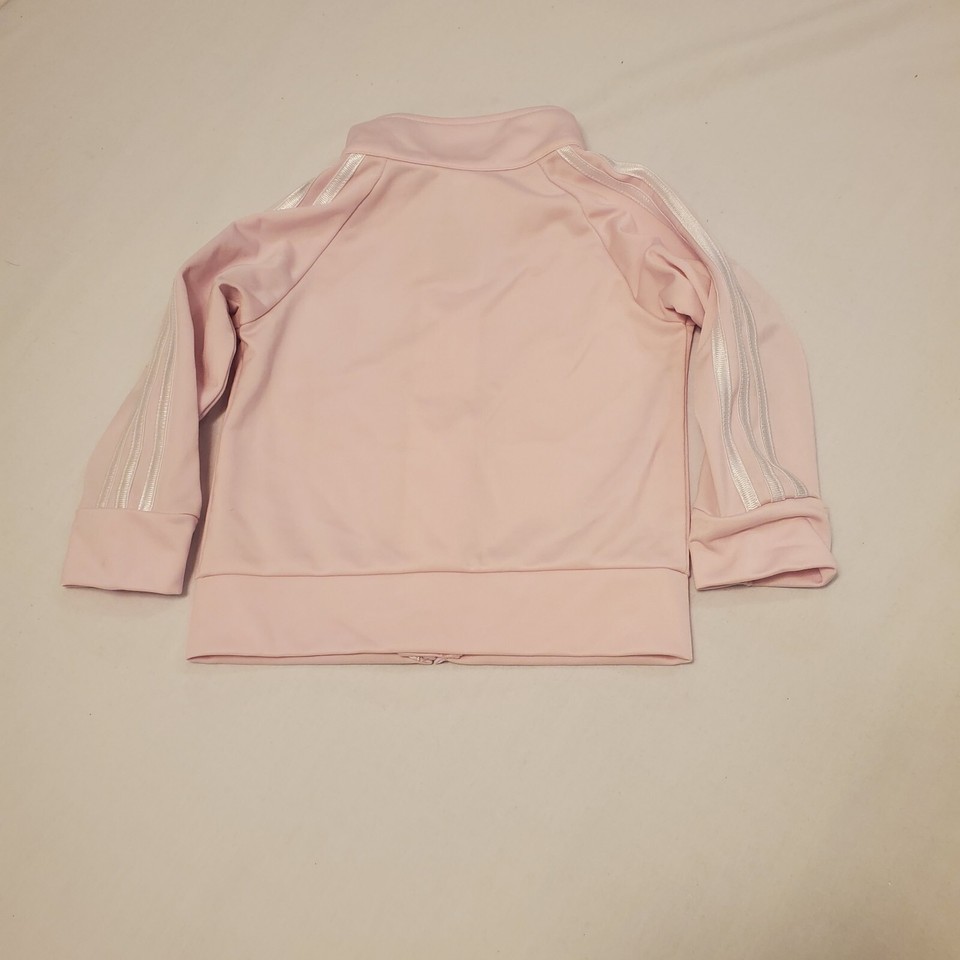 Adidas Baby Girls Track Jacket Light Pink 12 Months Sporty Toddler 3 ...