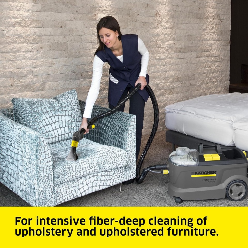 KARCHER CARPET CLEANER PUZZI 10/1 Carpet Extractor 110 Volt USA Model ...