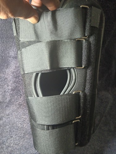 Alpha Medical Three Panel Knee & Leg Immobilizer, Knee Splint, Knee ...