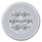 Bolt Pattern Stainless Bar 21 LED "GLO" Lights & Visors - Red LED/Clear ...