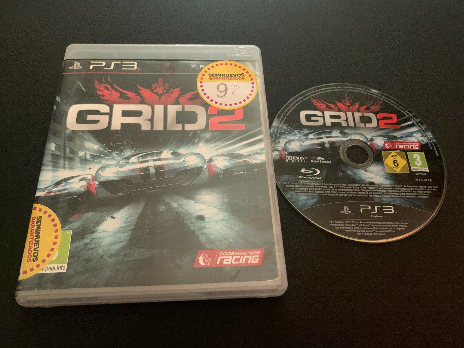 Grid 2 PS3 Play Station 3 PAL SPANISH | eBay