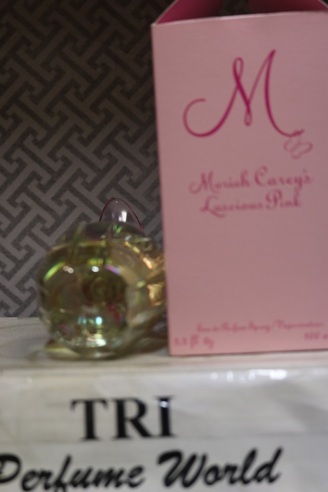 Mariah Careys LUSCIOUS PINK Eau de Parfum Spray 3.3 fl. oz. Cut Top Box ...