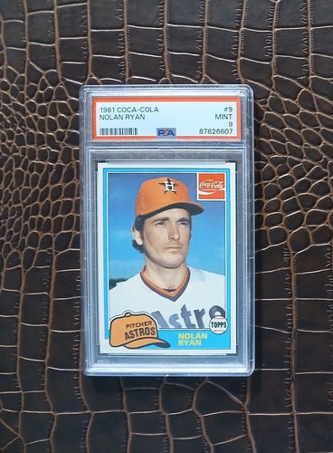 1981 Coca-Cola #9 Nolan Ryan🏆PSA 9🏆Ultra RARE pop. 84 (Topps) | eBay