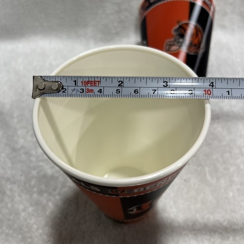 NFL Cincinnati Bengals Capital Cups Holographic 3D Beer Cups Set Of 2 ...