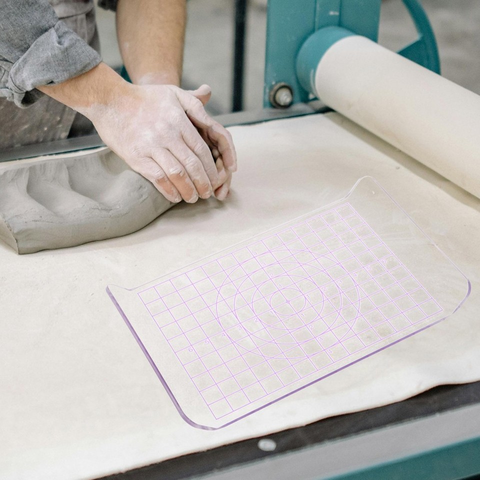 2pcs Clay Wedge Board: Artist Clay Board - Polymer Roller Pressing Tool ...