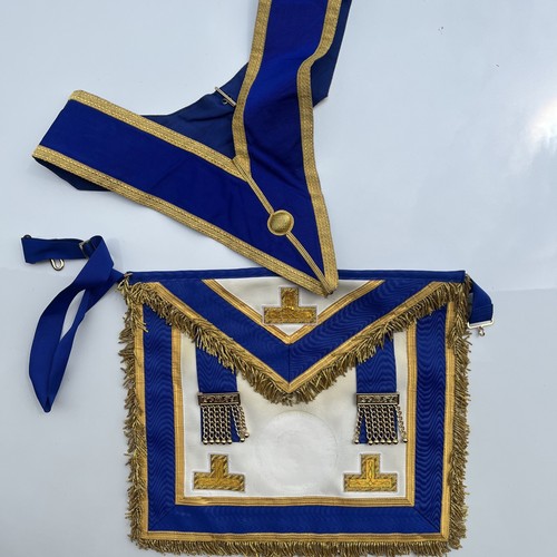 Masonic Regalia Craft Provincial Full Dress Apron Lambskin | eBay UK