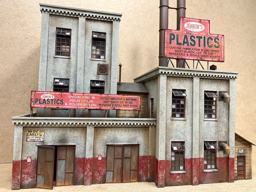 Jason Jensen Trains HO Scale JENKIN'S PLASTICS - Brand New in Sealed ...