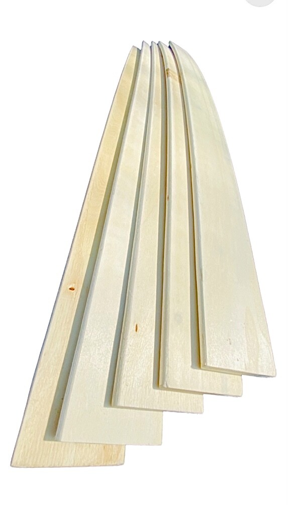 Replacement Bed Slats- 3ft, 4ft6 Double,5ft King Sprung Wooden Slats ...