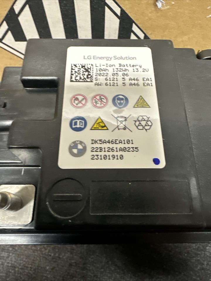 BMW 12V LITHIUM DUAL STORAGE BATTERY #61215A46EA1 | eBay