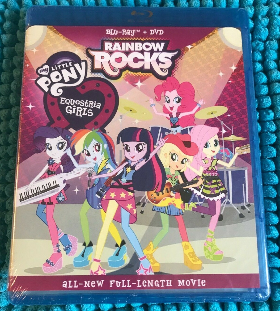 My Little Pony The Dazzling Rainbow Rocks Dvd