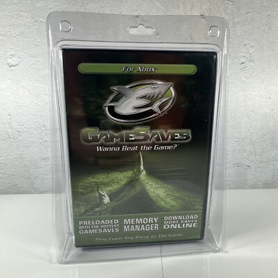 Sealed GameShark Game Saves for Original Xbox Cheated Game Saves Memory ...