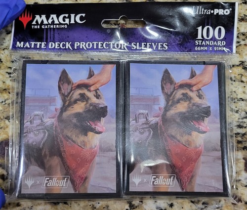 MTG Magic The Gathering Fallout Dogmeat Ever Loyal Ultra Pro Deck ...