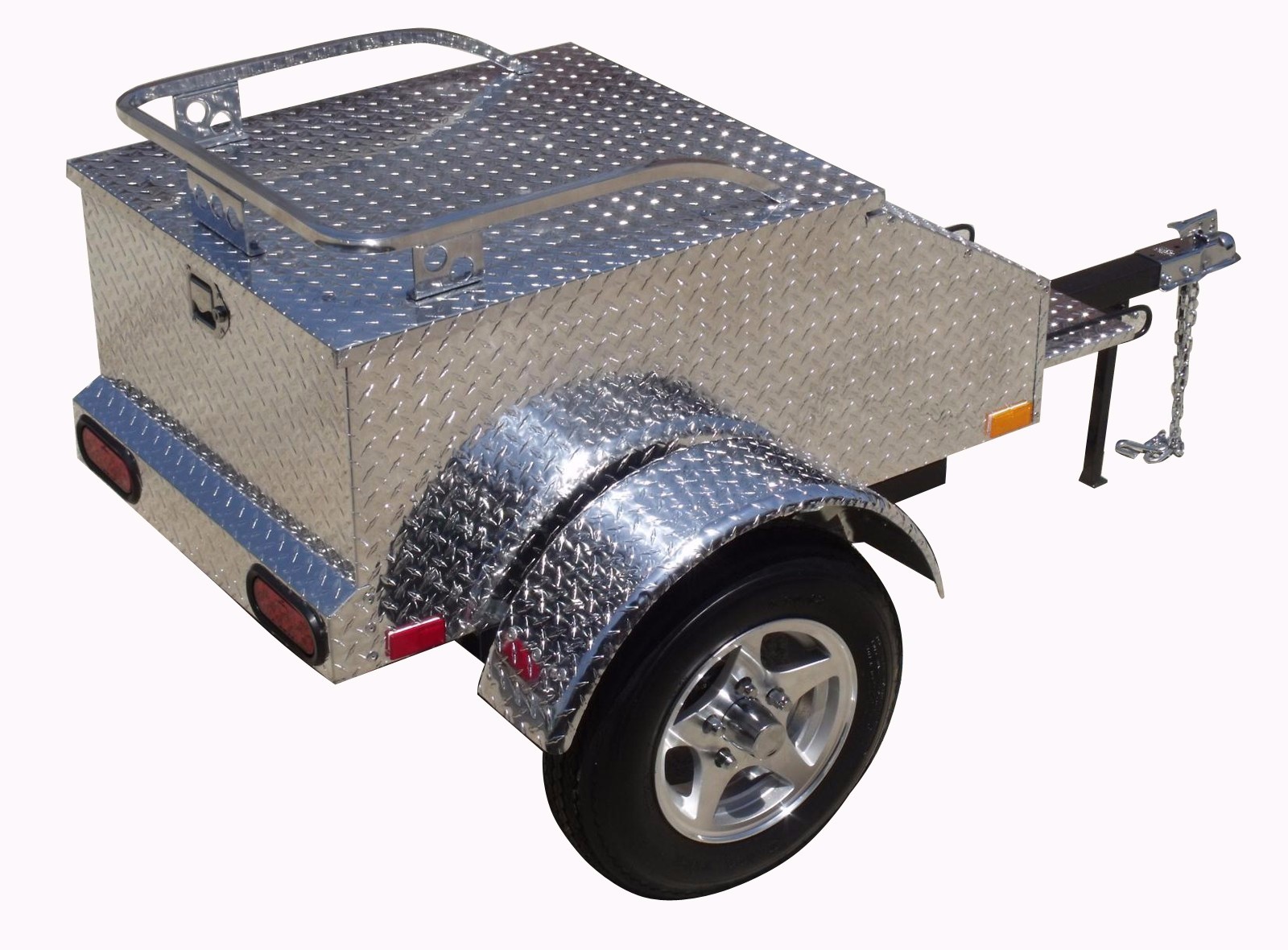 Motorcycle Trailer Touring Cargo Pull Behind for Goldwing Can Am Spyder ...