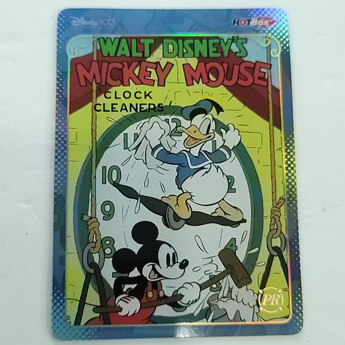 Clock Cleaners KAKAWOW Disney 100 Hot Box Mickey Mouse Poster PR Holo ...