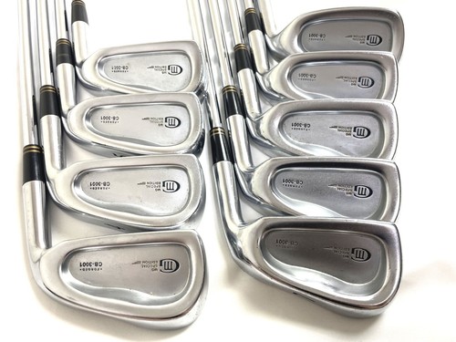 MIURA CB-3001 DENT SOLE 3-SW 9PC PROJECT X S-FLEX IRONS SET GOLF CLUBS ...