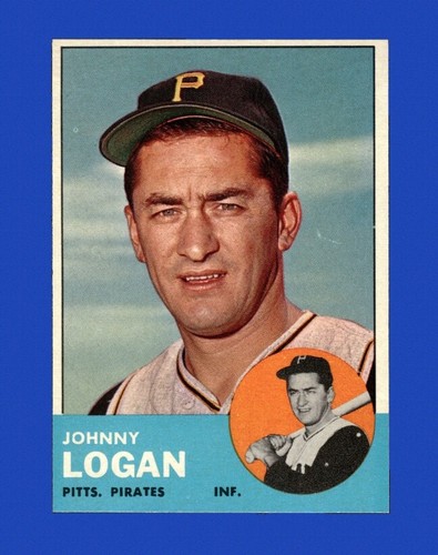 1963 Topps Set-Break #259 Johnny Logan NR-MINT *GMCARDS* | eBay