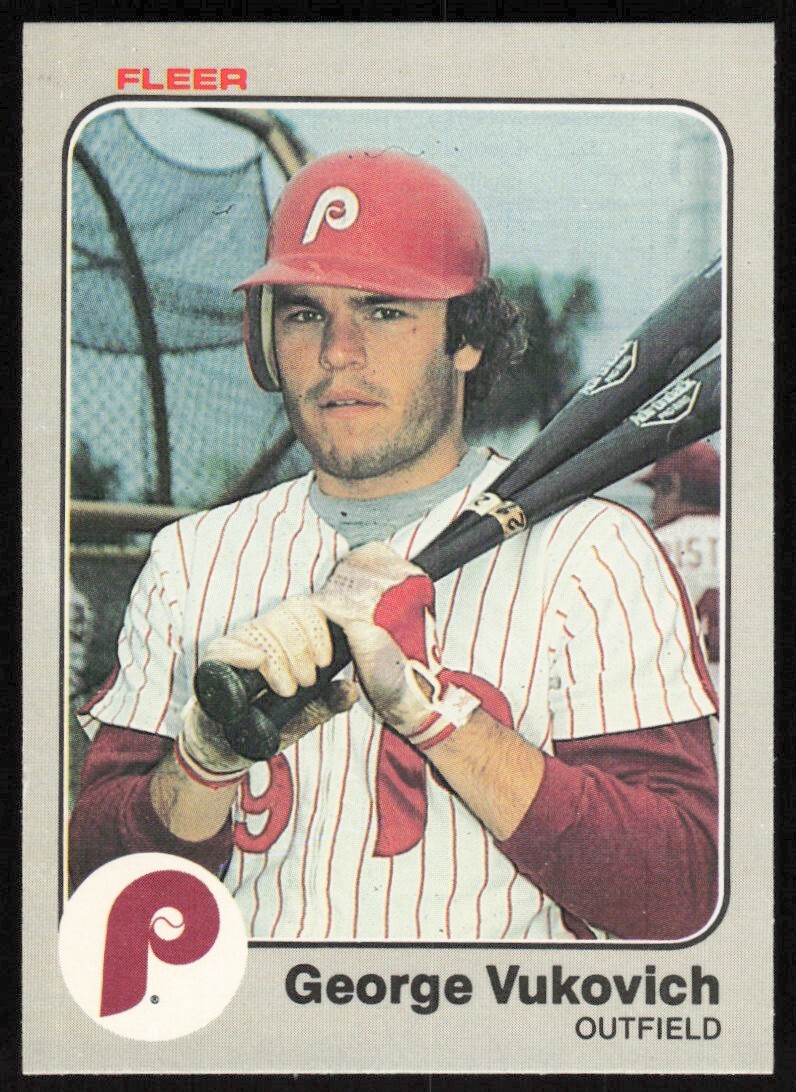 1983 Fleer George Vukovich Philadelphia Phillies #176 | eBay