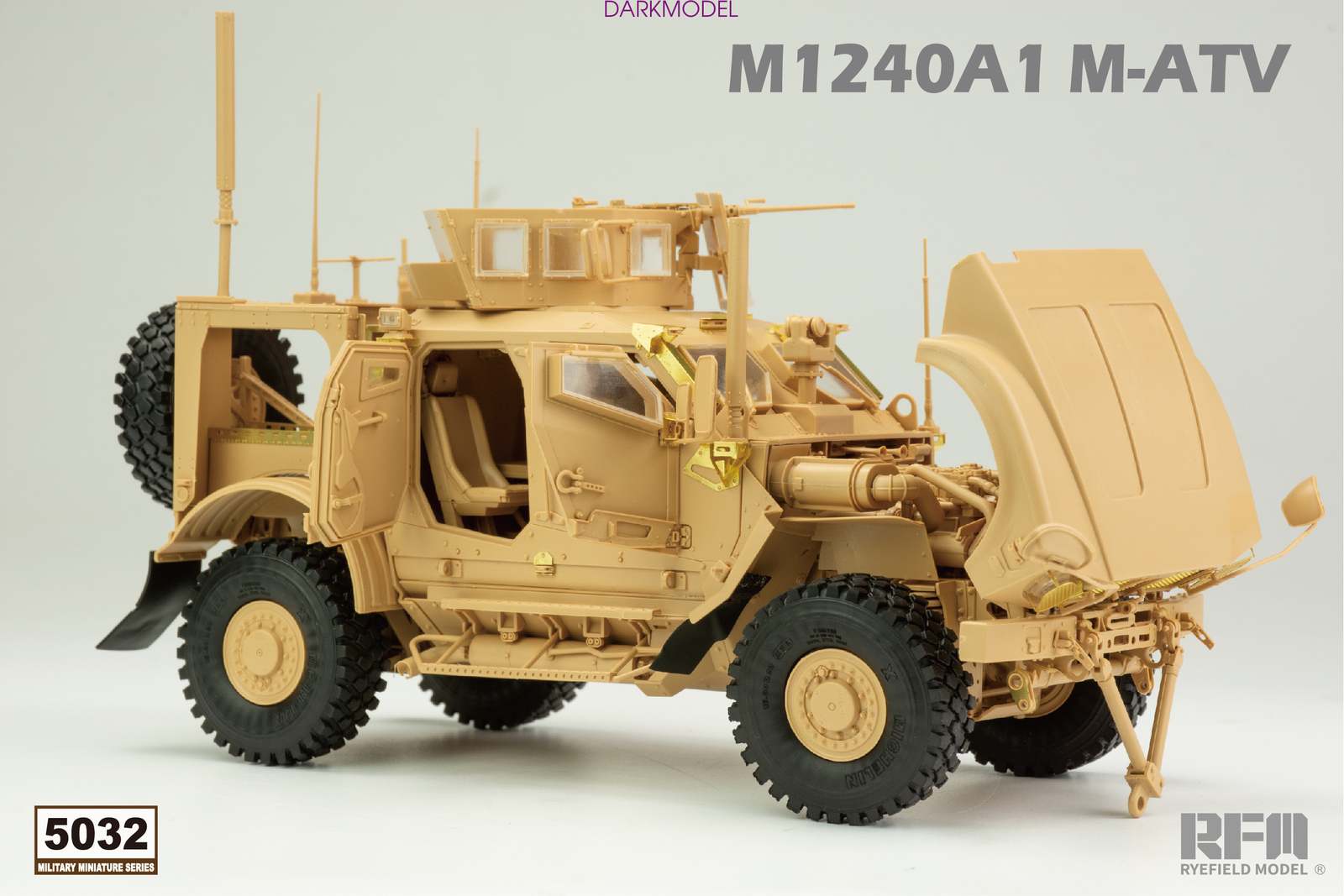 Ryefield-Model 1/35 RM5032 M1240 A1 M-ATV w/Full Interior | eBay