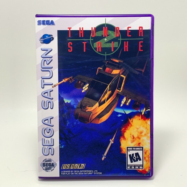 Thunderstrike 2 (Sega Saturn, 1996) for sale online | eBay