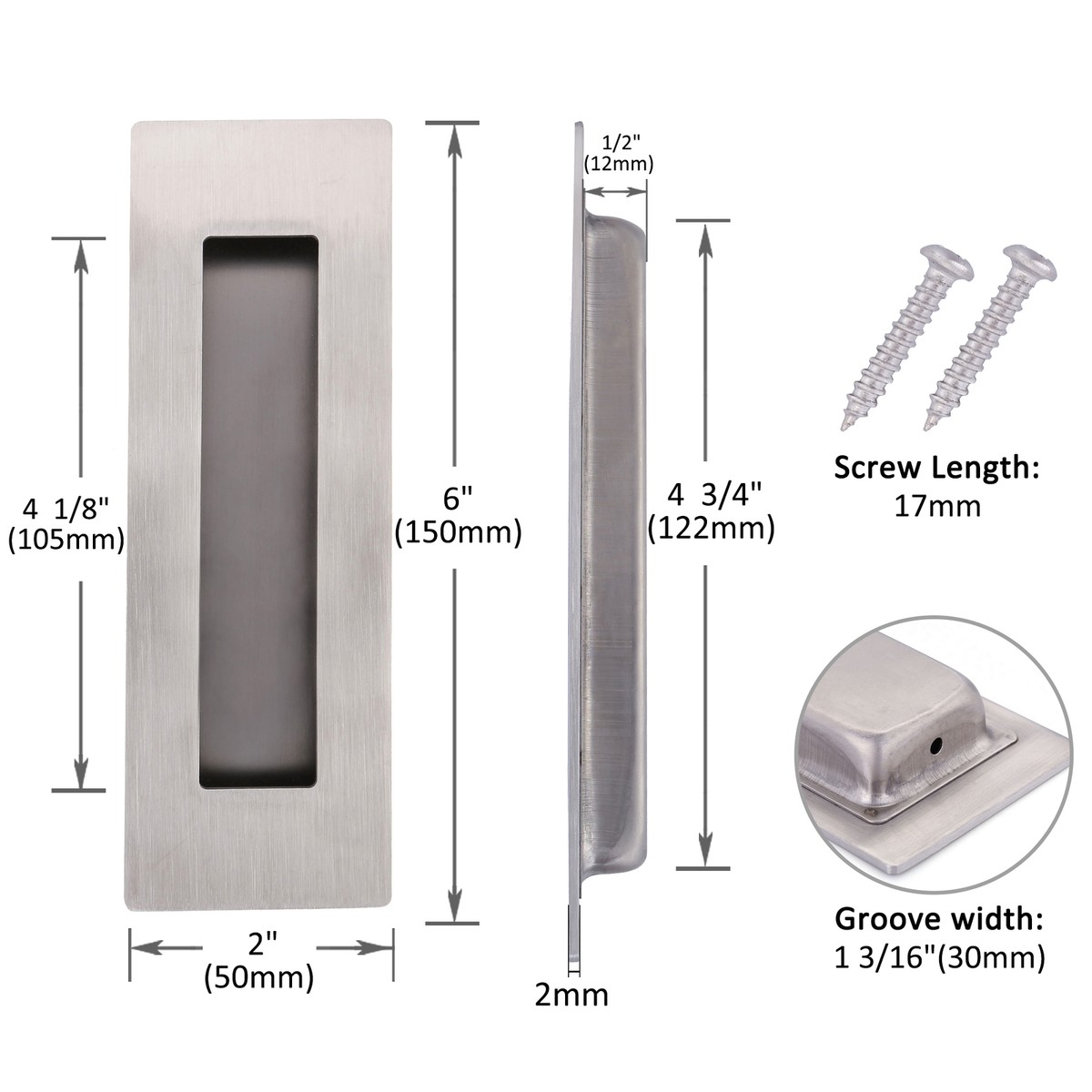 Sliding Closet Door Handles