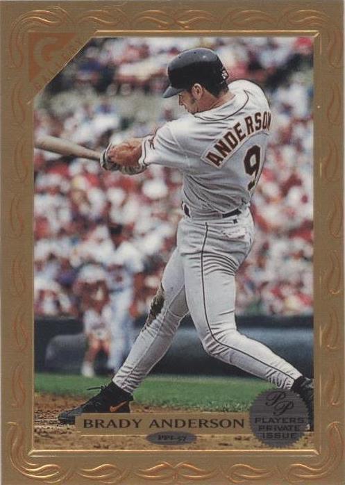 1997 Topps Gallery - Brady Anderson #PPI-57 Players Private Issue /250 for sale online | eBay