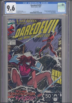 Daredevil #297 CGC 9.6 1991 Marvel Comics Typhoid Mary & Kingpin App | eBay