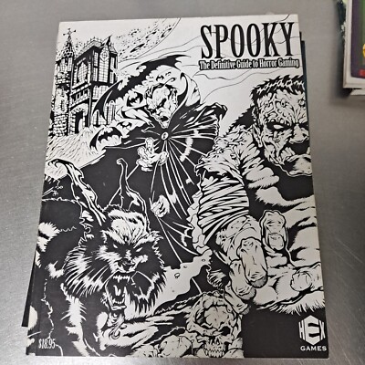 Hex Games: Spooky: The Definitive Guide to Horror Gaming | eBay