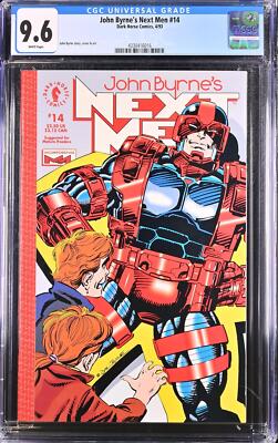 John Byrne's Next Men 14 CGC 9.6 1993 4330416016 1st Cameo of Hellboy ...
