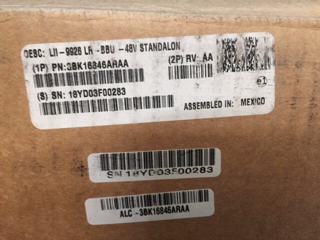 Alcatel Lucent 9926 BBU V2 W/ Mdee Dpb11 Crccakdeae ENodeB Base Band ...