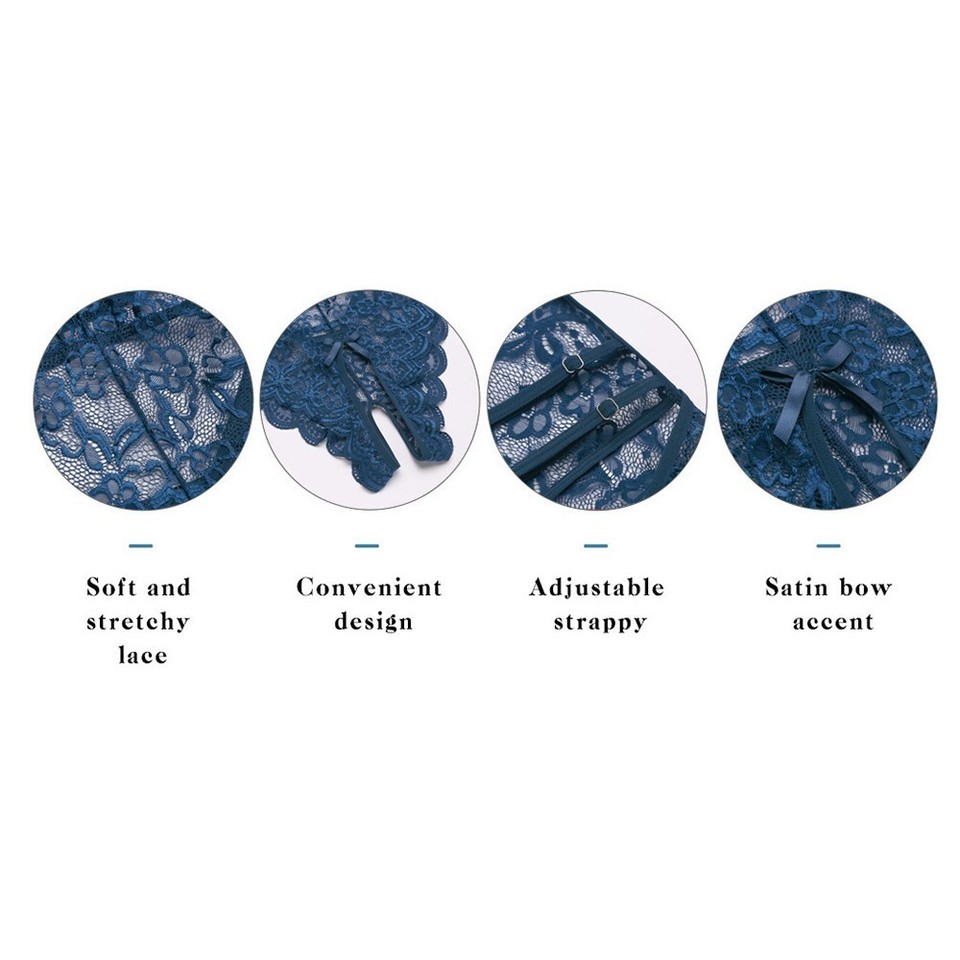 Lace Jumpsuit Sexy Bodysuit Beach Vacation Medium Stretch Solid Pattern ...