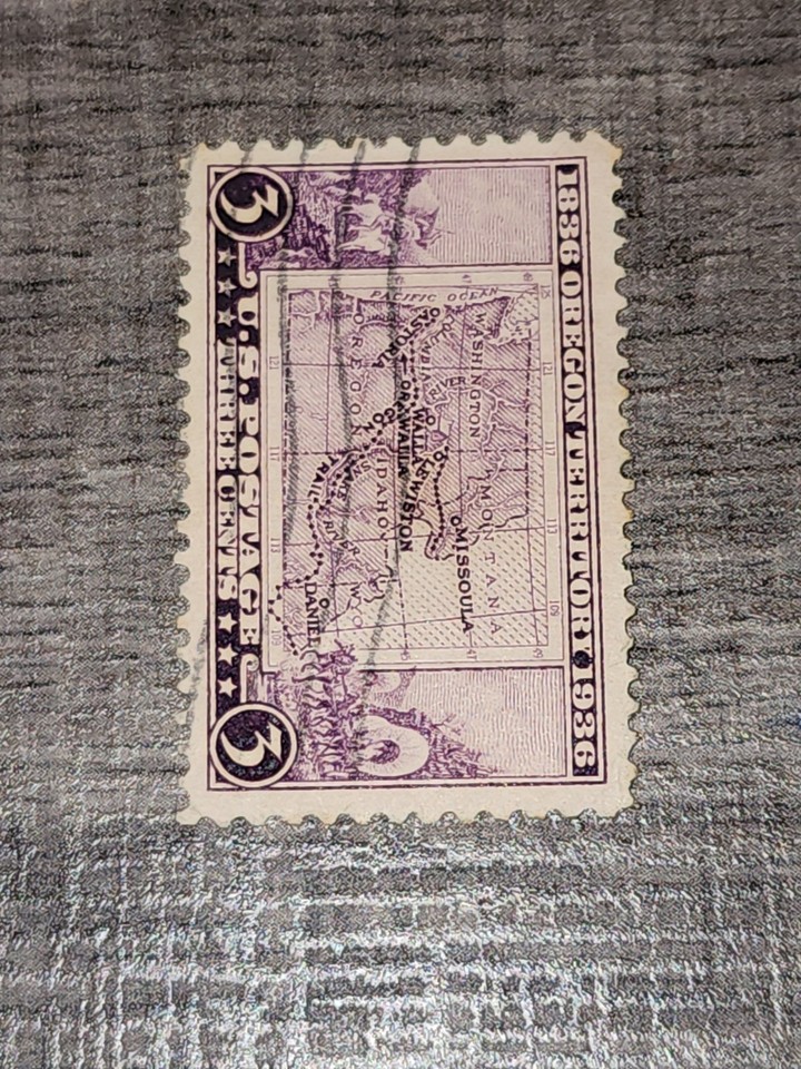 1836 Oregon Territory 1936 3c Postage Stamp Used -#E333 | eBay