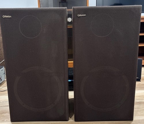 Lafayette Criterion 2001A Speaker Pair w/Grilles Floor Tested & Works ...