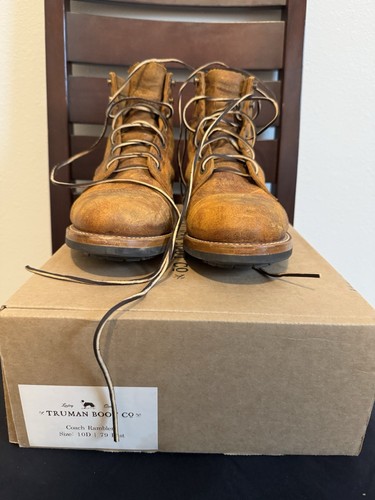 Men’s Truman Boots Coach Rambler Size 10D 79 Last | eBay