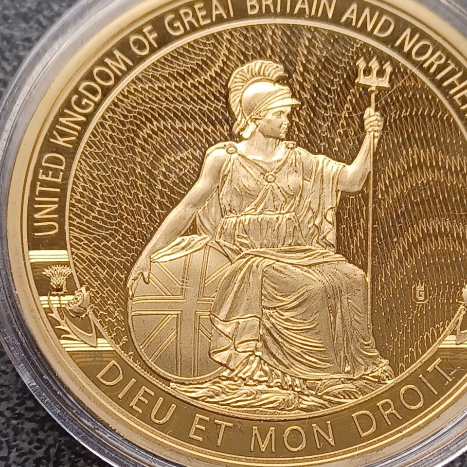 Ships of the Royal Navy HMS REPULSE. 40 mm Colourised Coin. | eBay UK