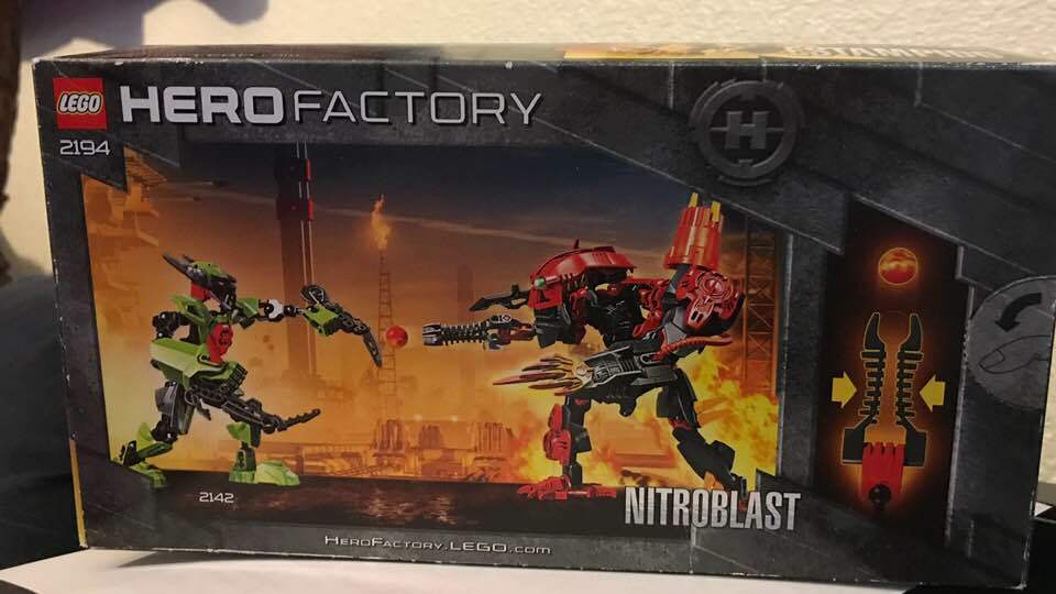 LEGO Hero Factory Nitroblast Set #2194 NEW OLD STOCK | eBay